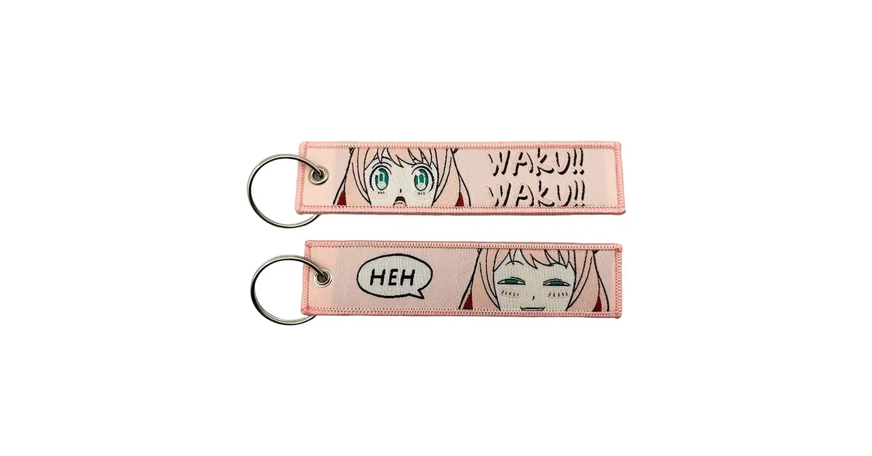 Spy x Family - Anya - Hímzett kulcstartó - Weeby.hu - Anime Webáruház